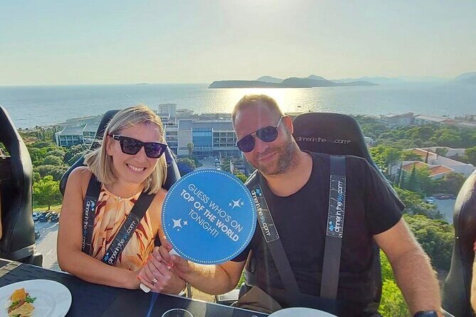 Dinner in the Sky Dubrovnik - Dine 50m above ground - Caveats