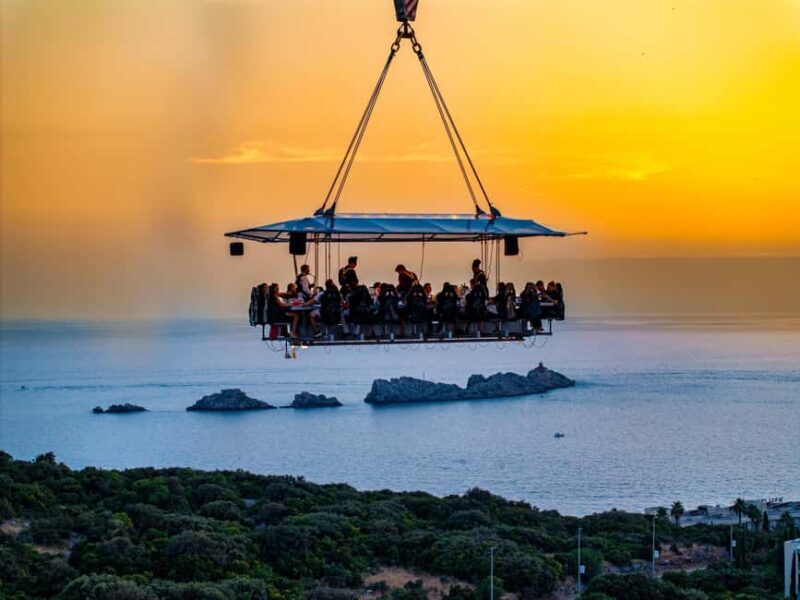 Dinner in the Sky Dubrovnik - Menu Options & Culinary Highlights