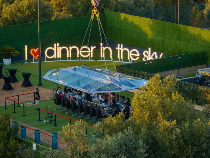 Dinner in the Sky Dubrovnik - Drinks & Wine Pairings