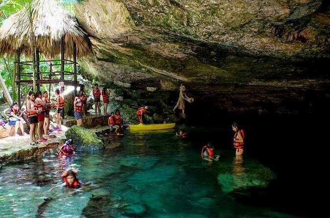 Discover a Mayan Adventure with cenotes & a lagoon. Snorkel & Buffet included. - FAQ