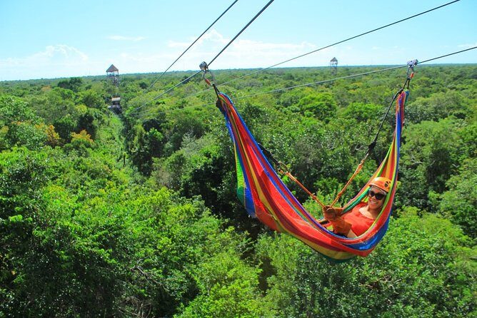 Discover an amazing world:Cenote exploration and jungle soaring. Buffet included - An Overview of the Experience
