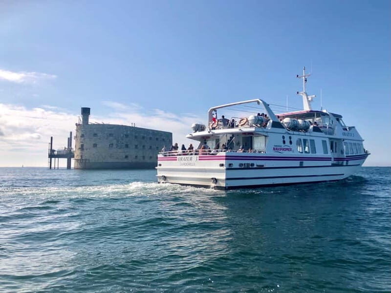 Discover Fort Boyard - Discover Fort Boyard: A Scenic Cruise from La Rochelle