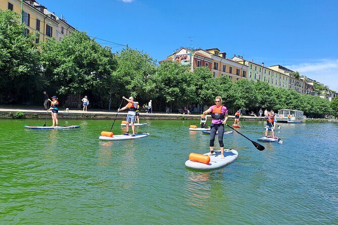 Discover Milan's Navigli by SUP: a wellness experience - Key Points