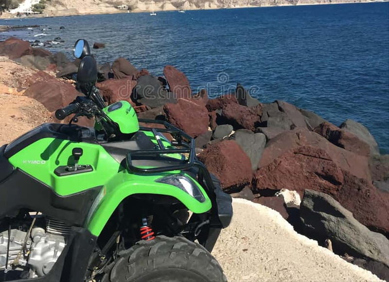 Discover Santorini on Quadbike Available with pick up! - FAQ