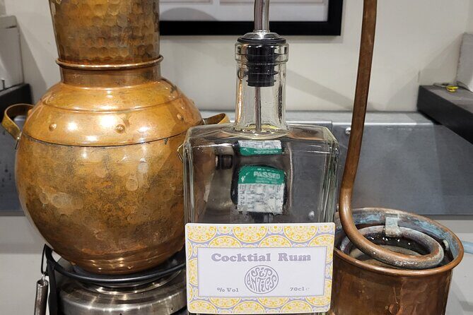 Distill a Bottle of Rum on mini copper stills - An In-Depth Look at the Rum Distilling Tour in Edinburgh