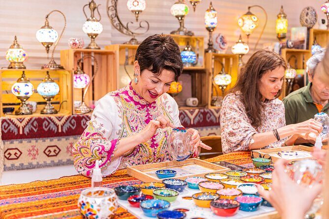 DIY Turkish Mosaic Lamp Workshop in Chantilly - The Value of All-Inclusive Materials and Guidance