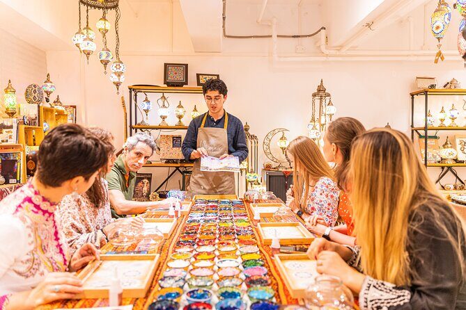 DIY Turkish Mosaic Lamp Workshop in Chantilly - Authenticity and Cultural Insights