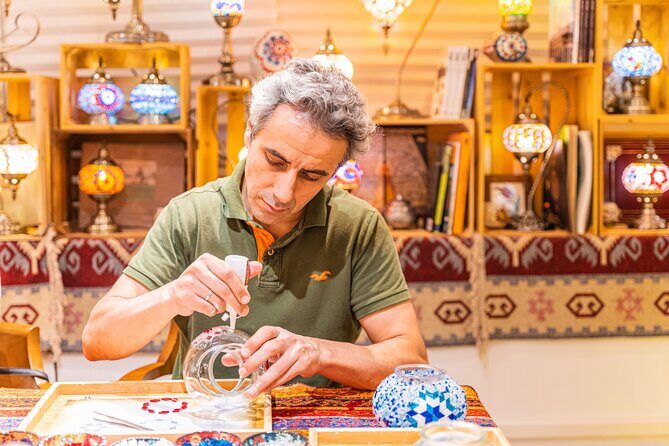 DIY Turkish Mosaic Lamp Workshop in Chantilly