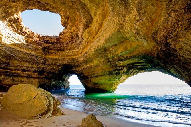 Dolphins & Benagil Caves with Biologist guide - Key Points  