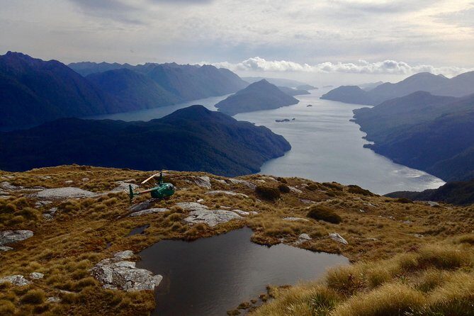 Doubtful And Dusky Sound Helicopter Scenic Flight from Te Anau - Key Points: