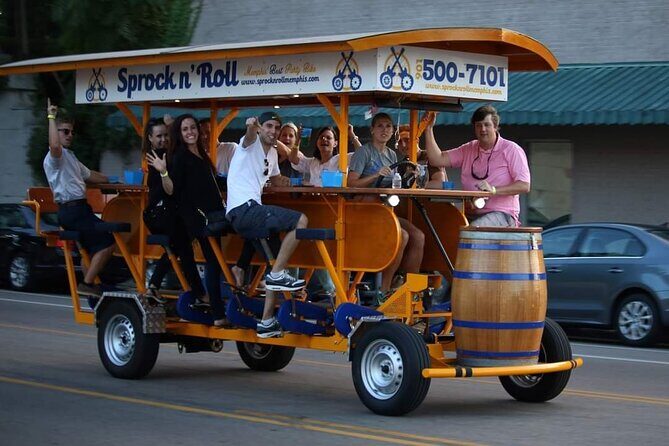 Downtown Memphis Pedal Party Ride and Axe Throwing Experience - Exploring Downtown Memphis on Pedal and in Action