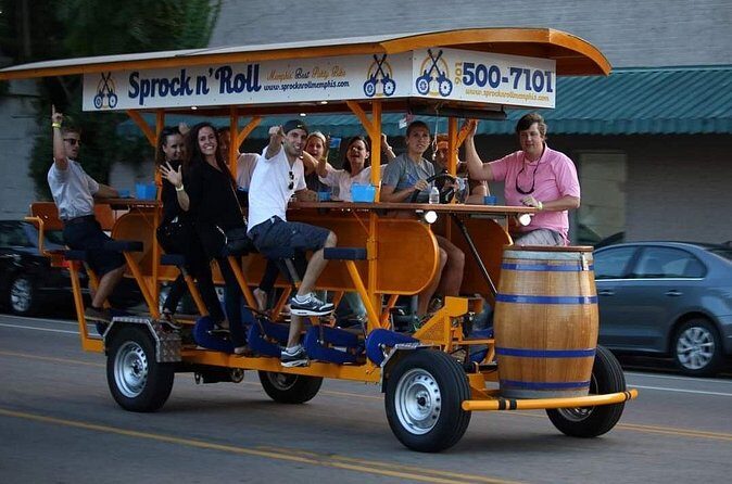 Downtown Memphis Pedal Party Ride and Axe Throwing Experience - FAQ