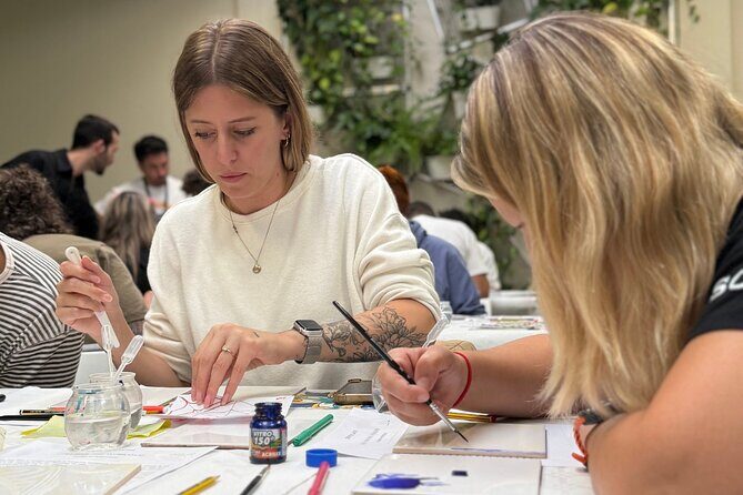 Downtown Porto Tile Painting Workshop with Porto Wine (Lapa) - Key Points