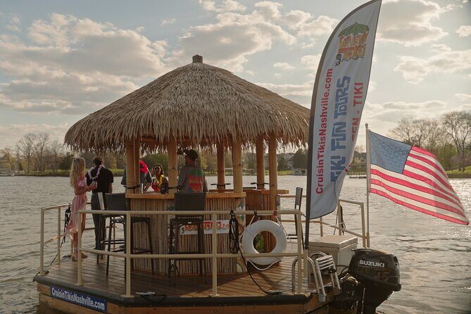 Downtown Sunset Tiki Cruise - The Sunset and Waterway Views