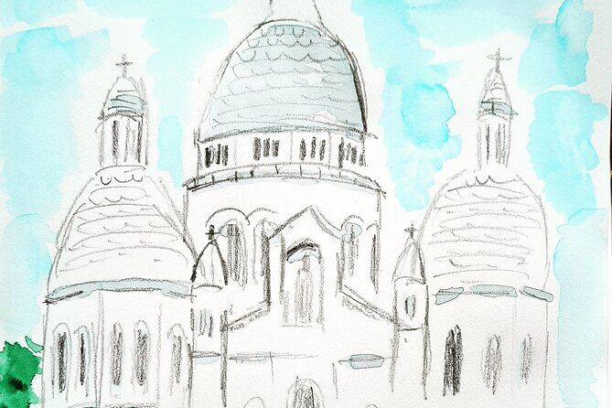 Drawing workshop / creative notebook during an unusual walk in Montmartre - Exploring the Itinerary in Depth