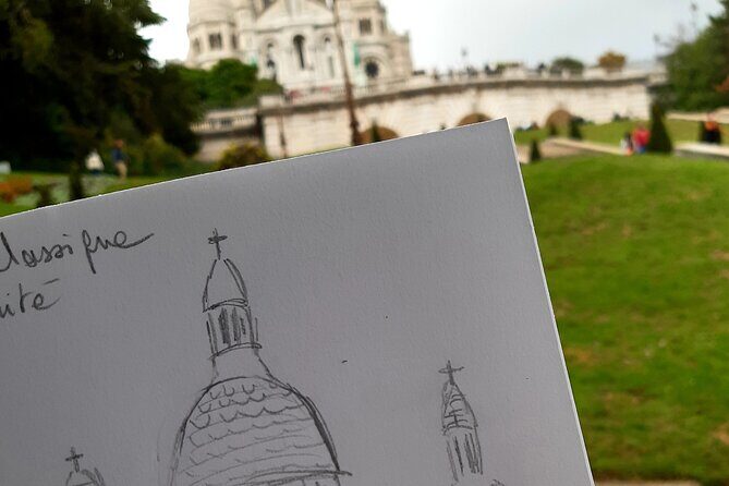 Drawing workshop / creative notebook during an unusual walk in Montmartre - The Sum Up: Is This Tour for You?