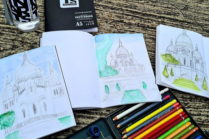 Drawing workshop / creative notebook during an unusual walk in Montmartre - FAQs