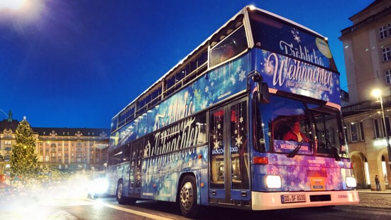 Dresden: Christmas Sightseeing Tour with a 'Pflaumentoffel' - A Festive Tour with a Local Flavor