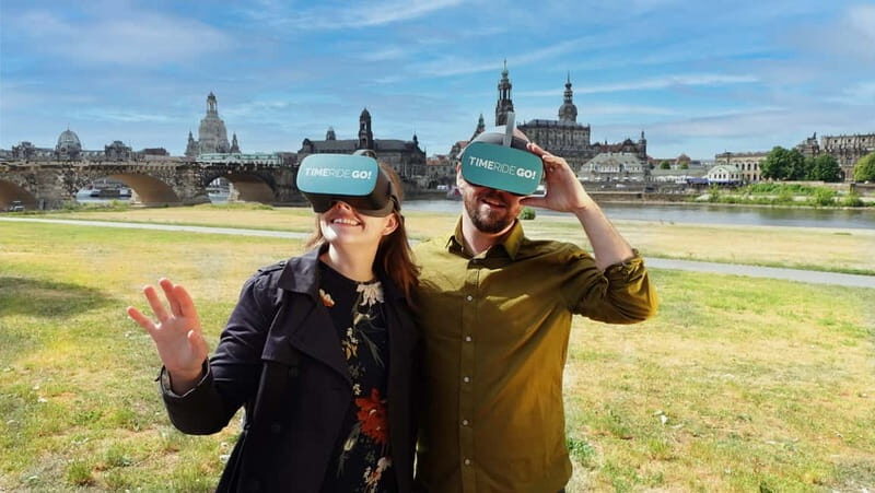 Dresden: Walking Tour with Virtual Reality elements - Exploring Dresden’s Historic Stops via VR and Guided Tour