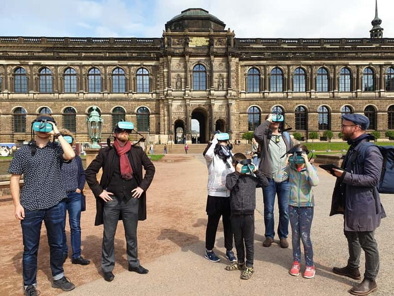 Dresden: Walking Tour with Virtual Reality elements - Detailed Breakdown of the Itinerary