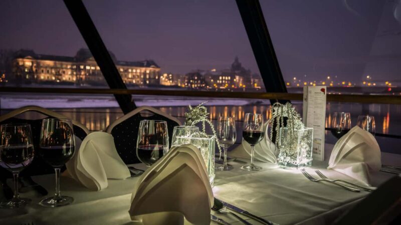 Dresden: Winterlights Evening River Cruise with Dinner - What to Expect on the Dresden Winterlights Cruise