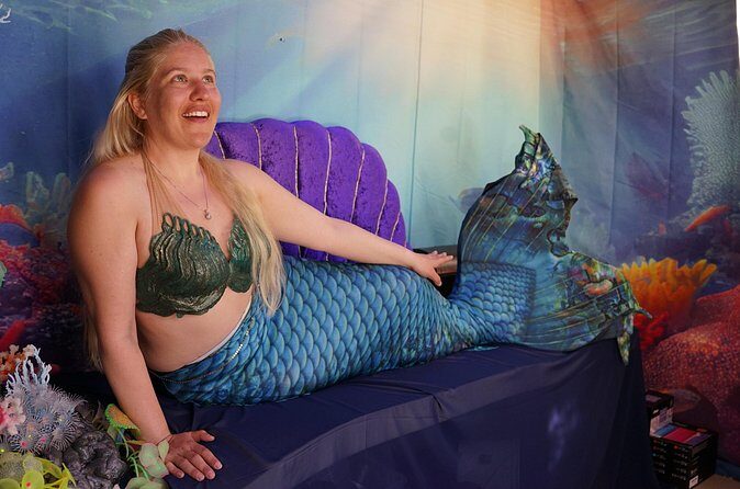 Dress up experience like a Mermaid in Avalon - The Experience in Detail