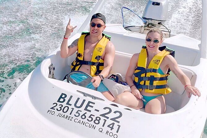 Drive an Speedboat at full speed at Cancun's Lagoon & Snorkeling - FAQ