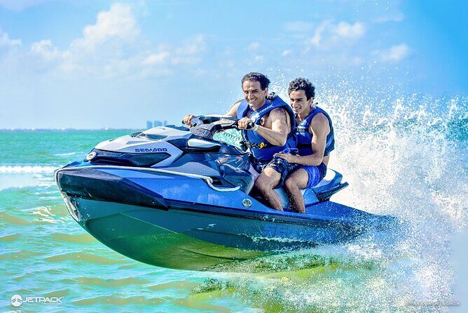 Drive over the mangrove on a WAVERUNNER in Cancun!