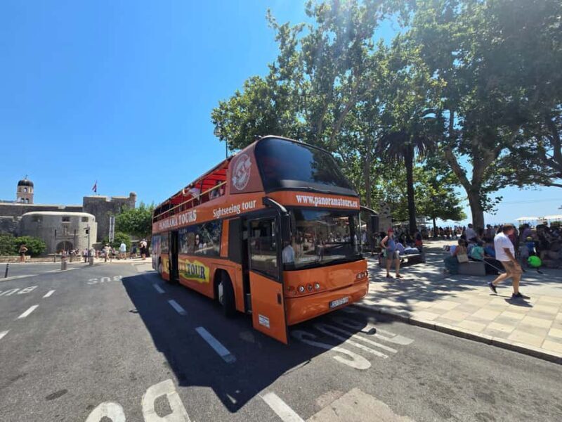 Dubrovnik: City Hop On Hop Off Bus with 3 Tour Options - Key Points