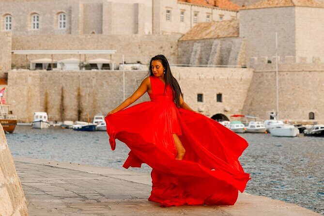 Dubrovnik: Private Flying Dress Photoshoot Experience - Key Points