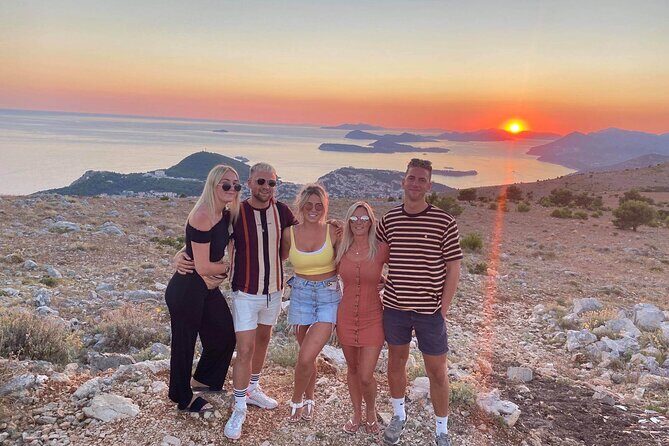 Dubrovnik sunset panorama & wine - Key Points