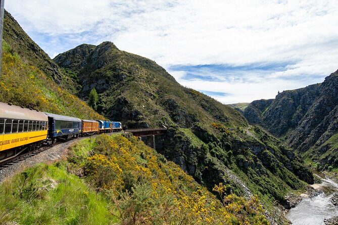 Dunedin to Queenstown One Way Tour Including Taieri Gorge Train - Key Points