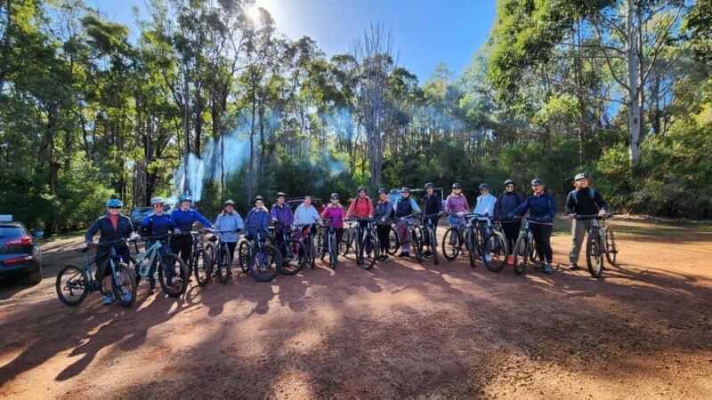 Dwellingup; 'Pedal 'n' Platter' Guided Mountain Bike Tour - Key Points