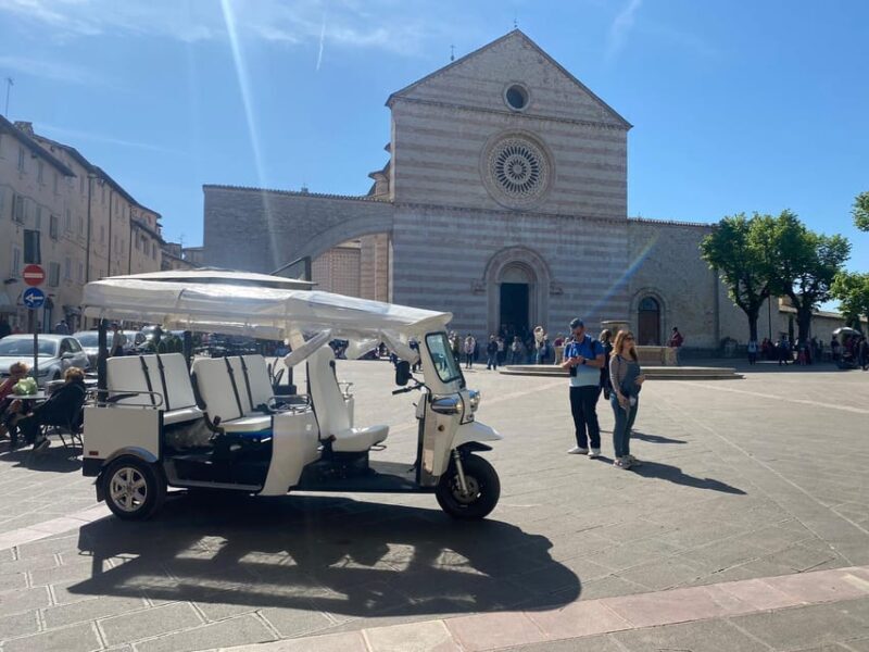 E - Tuk Panoramic Tour Assisi with audio guides - Frequently Asked Questions