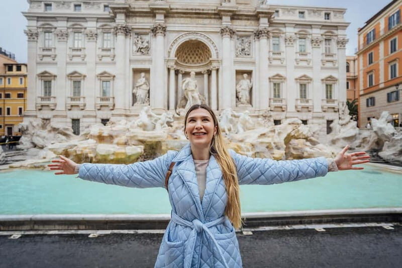 Early morning photoshoot at The Trevi Fountain - Key Points