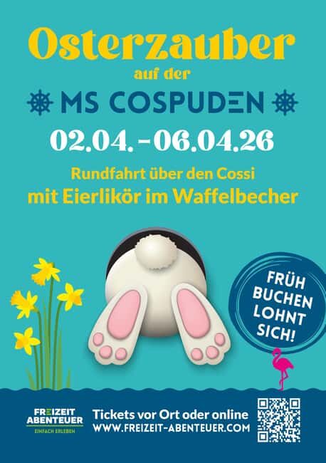 Easter magic on the MS Cospuden - What are the onboard amenities?