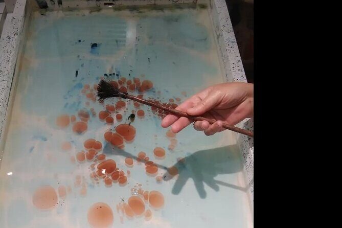 Ebru Marble Art / Ancient technique of marble painting on water - Key Points