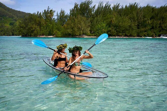 Eco guided excursion to the lagoon of Moorea in transparent kayak 1/2 day morning - Exploring Moorea’s Lagoon on a Transparent Kayak: An Honest Review