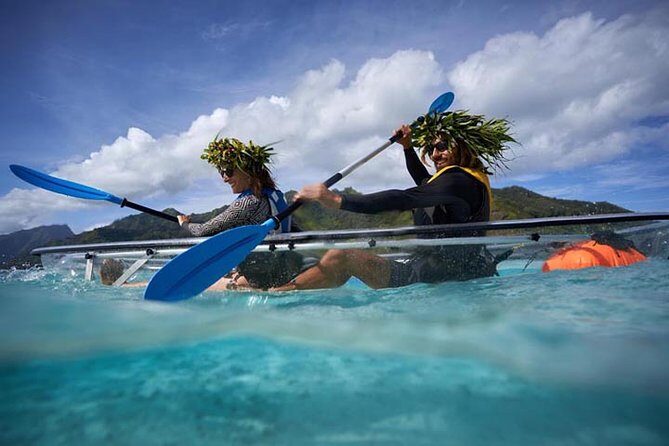 Eco guided excursion to the lagoon of Moorea in transparent kayak 1/2 day morning - What Makes This Tour Stand Out?