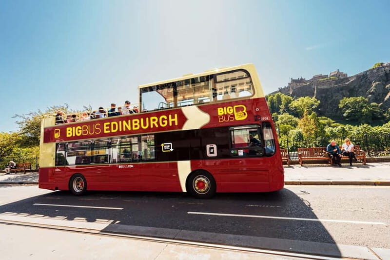 Edinburgh: Big Bus Hop-On, Hop-Off Tour by Open-Top Bus - Authentic Insights from Reviewers