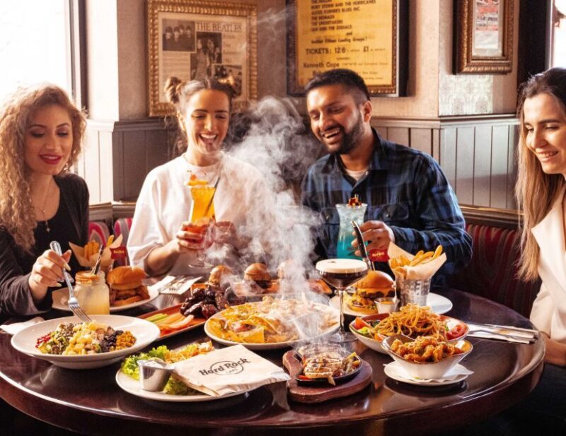Edinburgh: Hard Rock Cafe with Set Menu for Lunch or Dinner - Introduction