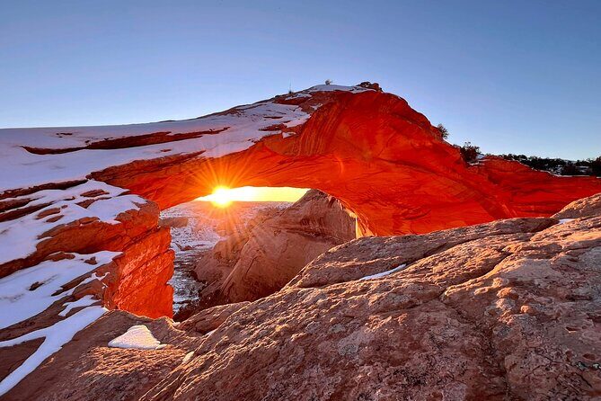 Eggshell Arch Sunset Tour - Key Points