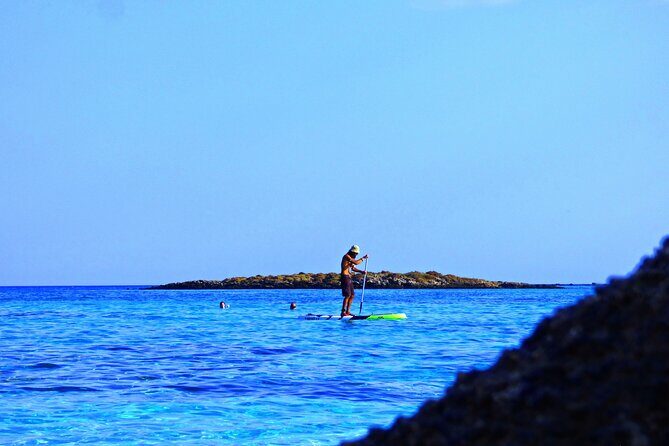 Elafonisi & Falasarna Small Group Tour from Chania w/snacks - The Elafonisi Beach Stop