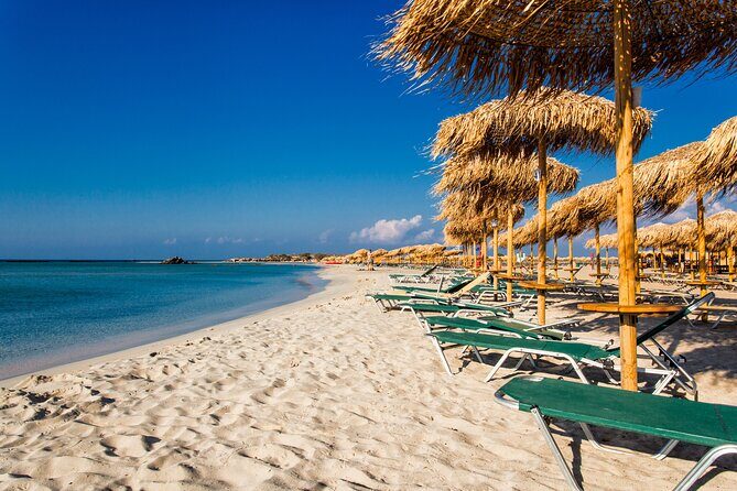 Elafonisi & Milia Mountain - Jeep Tour with Loungers and Lunch - In The Sum Up