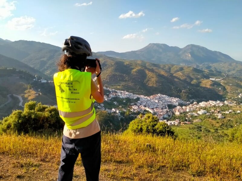 Electric mountain bike in Sierra de las Nieves national park - The Electric Bikes: Power and Comfort