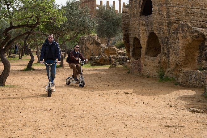 Electric scooter tour inside the Valley of the Temples Agrigento - FAQs