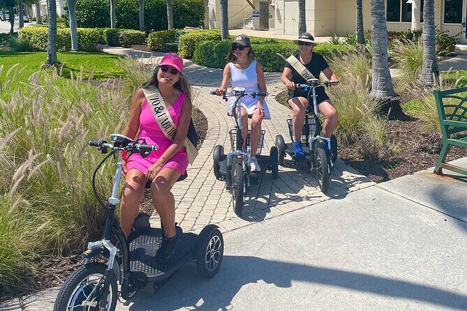 Electric Trike and Moped Tours in Naples Fun Outdoor Adventure - Frequently Asked Questions