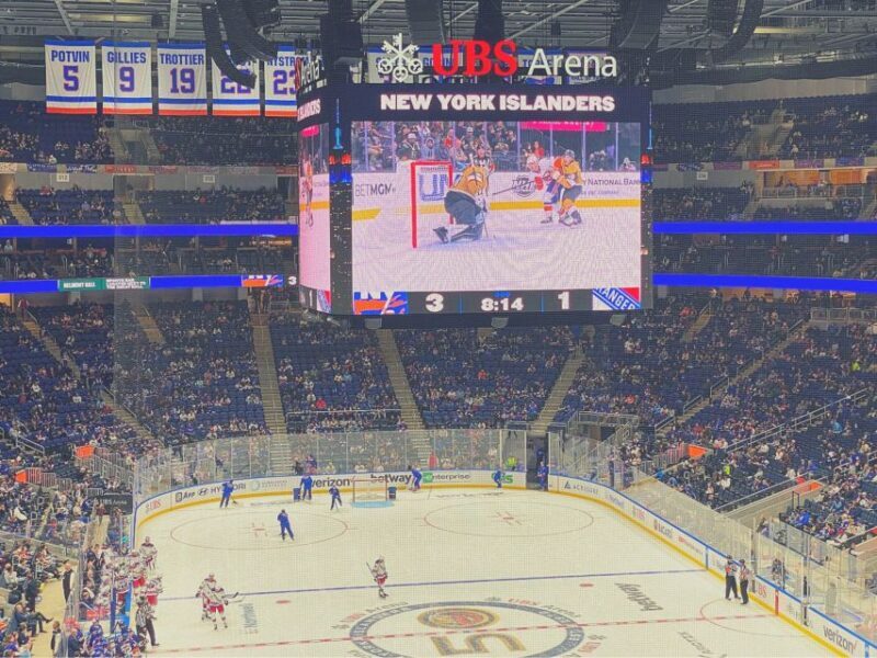 Elmont: New York Islanders UBS Arena Ice Hockey Game Ticket - A Detailed Look at the Elmont Islanders Game Experience