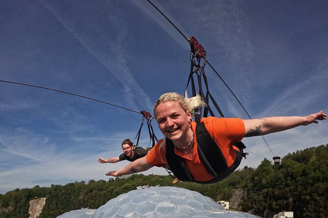 Englands Fastest Zipline at the Eden Project - What Reviewers Say