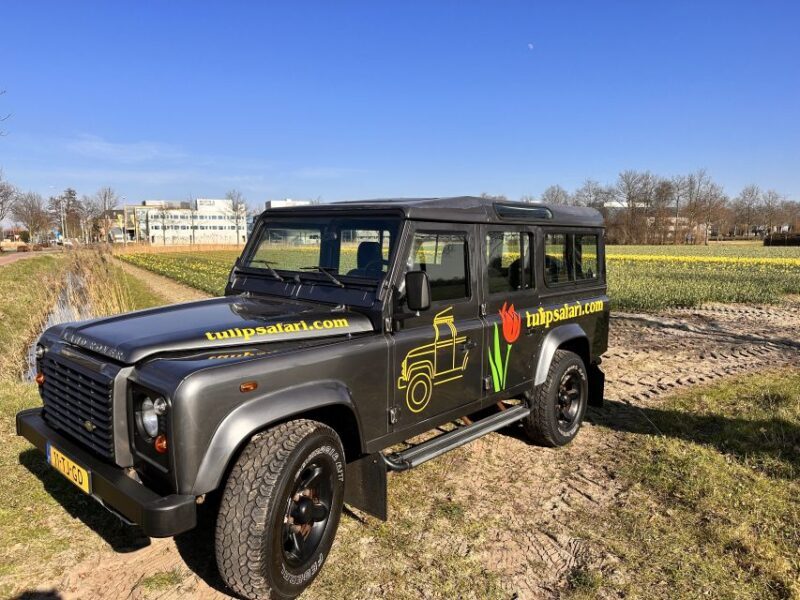 Enjoy the tulip fields in a Landrover with a local guide! - Discovering the Beauty of Keukenhof’s Surroundings